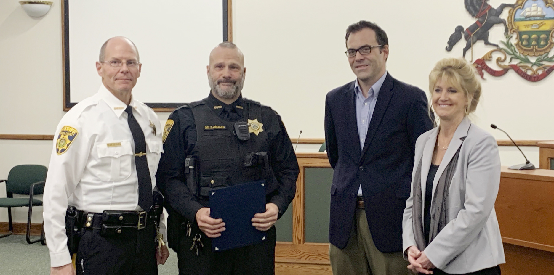 Sheriff’s deputy recognized for de-escalating standoff | News, Sports ...